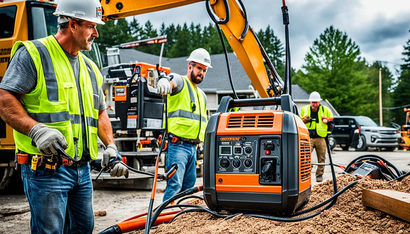 Reliable and Powerful Generators for Construction Projects